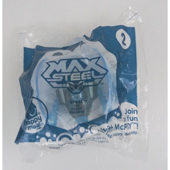 Max Steel | Toys | New Max Steel 2 Steel Mcdonalds Toy Sealed | Poshmark